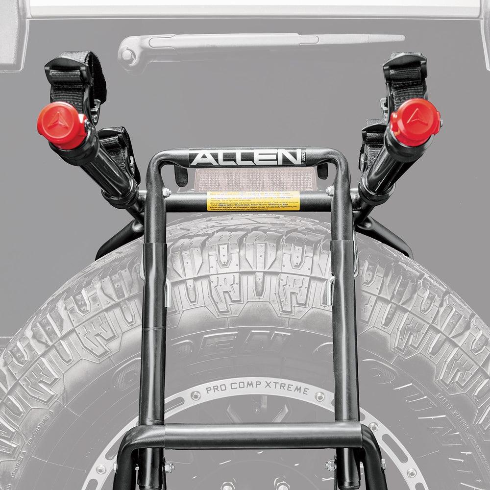 Buy ALLEN RACK Deluxe 2 Bike Spare Tire Rack - Black | Adventure HQ | Adventure HQ
